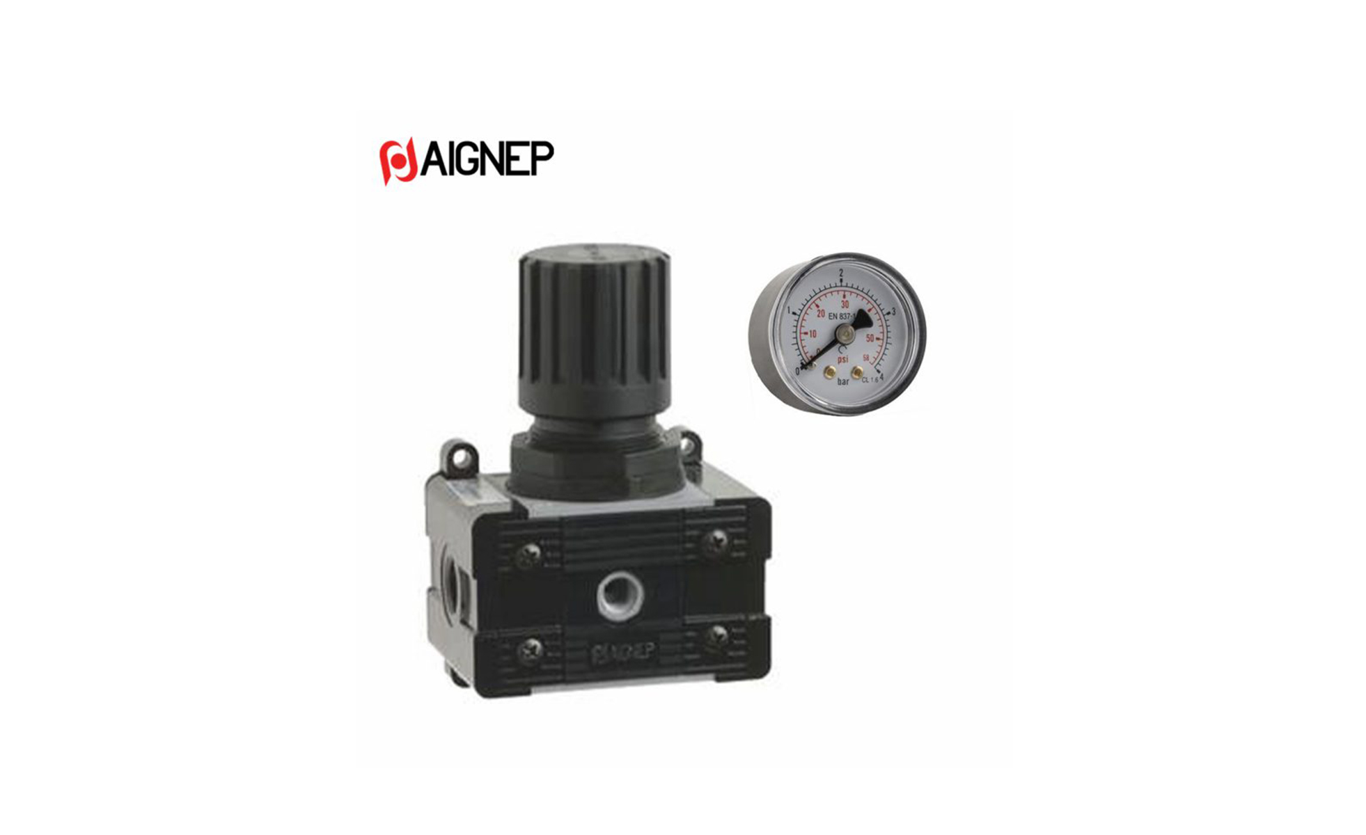 Regulator pritiska 1/4" 0-12 bar - Tehnogama Nikšić Online Prodavnica